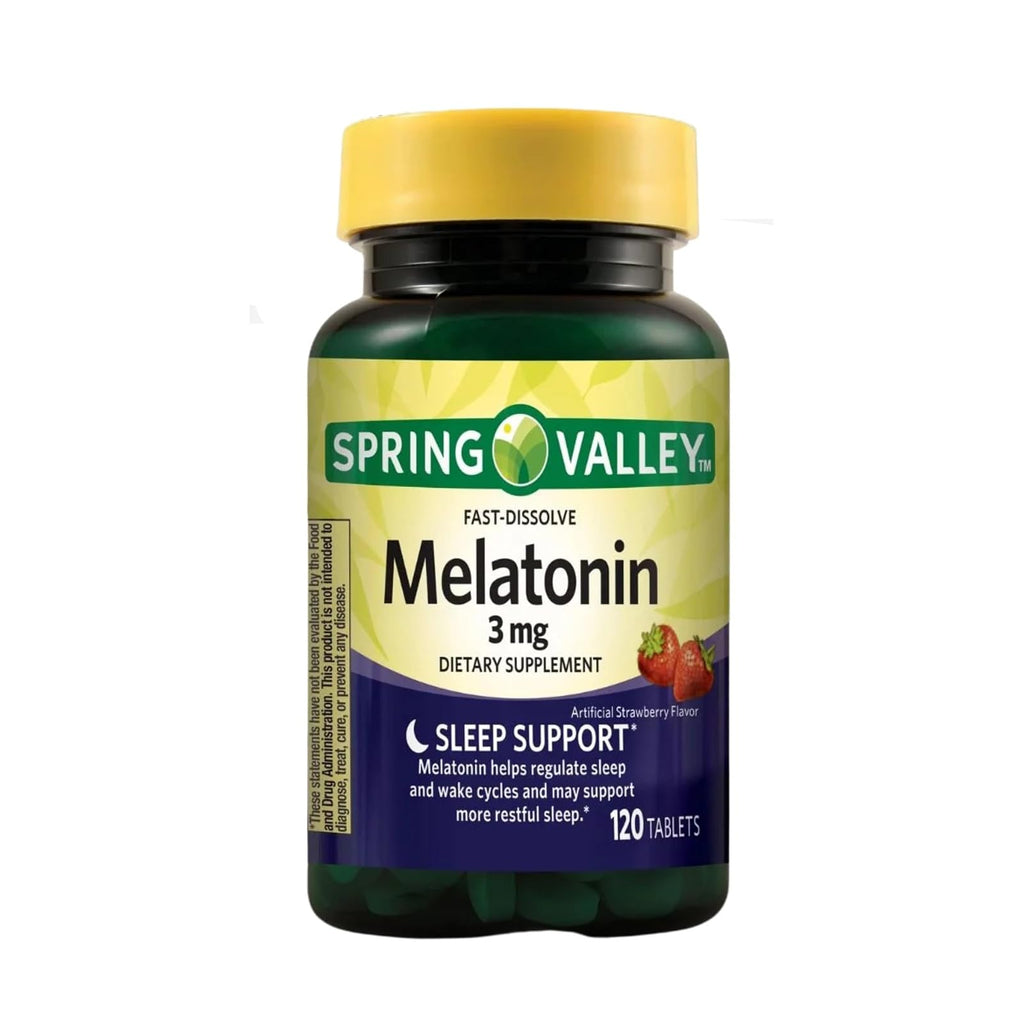 Melatonin 3 mg sleep aid tablets