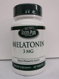 Melatonin 3 mg sleep aid tablets