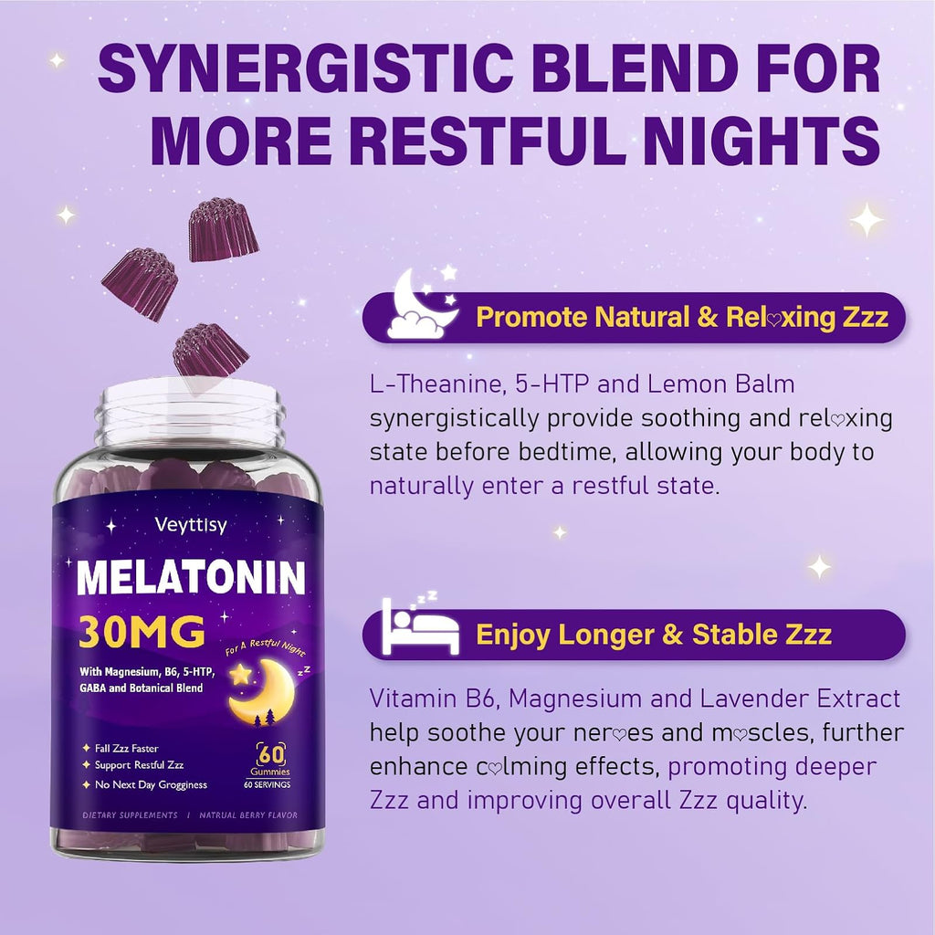 melatonin 30 mg for better sleep