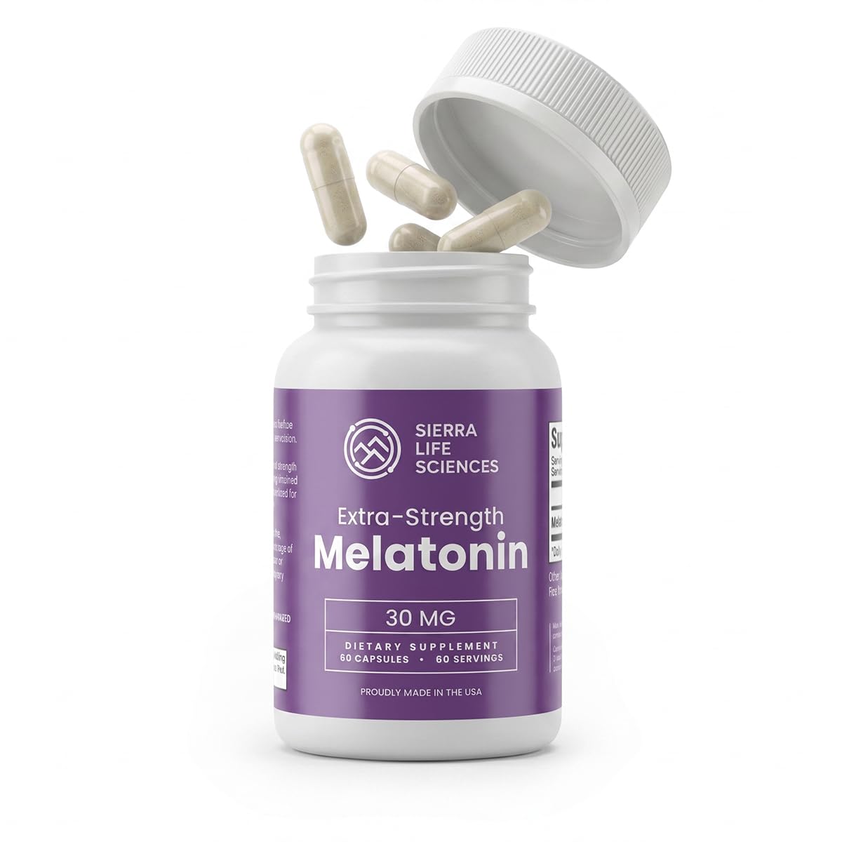 Melatonin 30 mg for restful sleep
