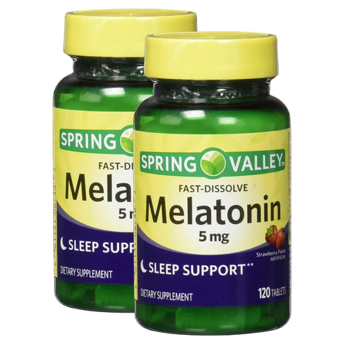 Melatonin 5 mg - Fast-Dissolving Tablets - 120 Count