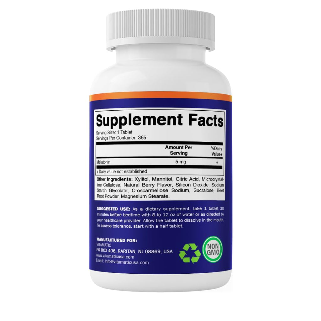 melatonin 5 mg for improved sleep quality