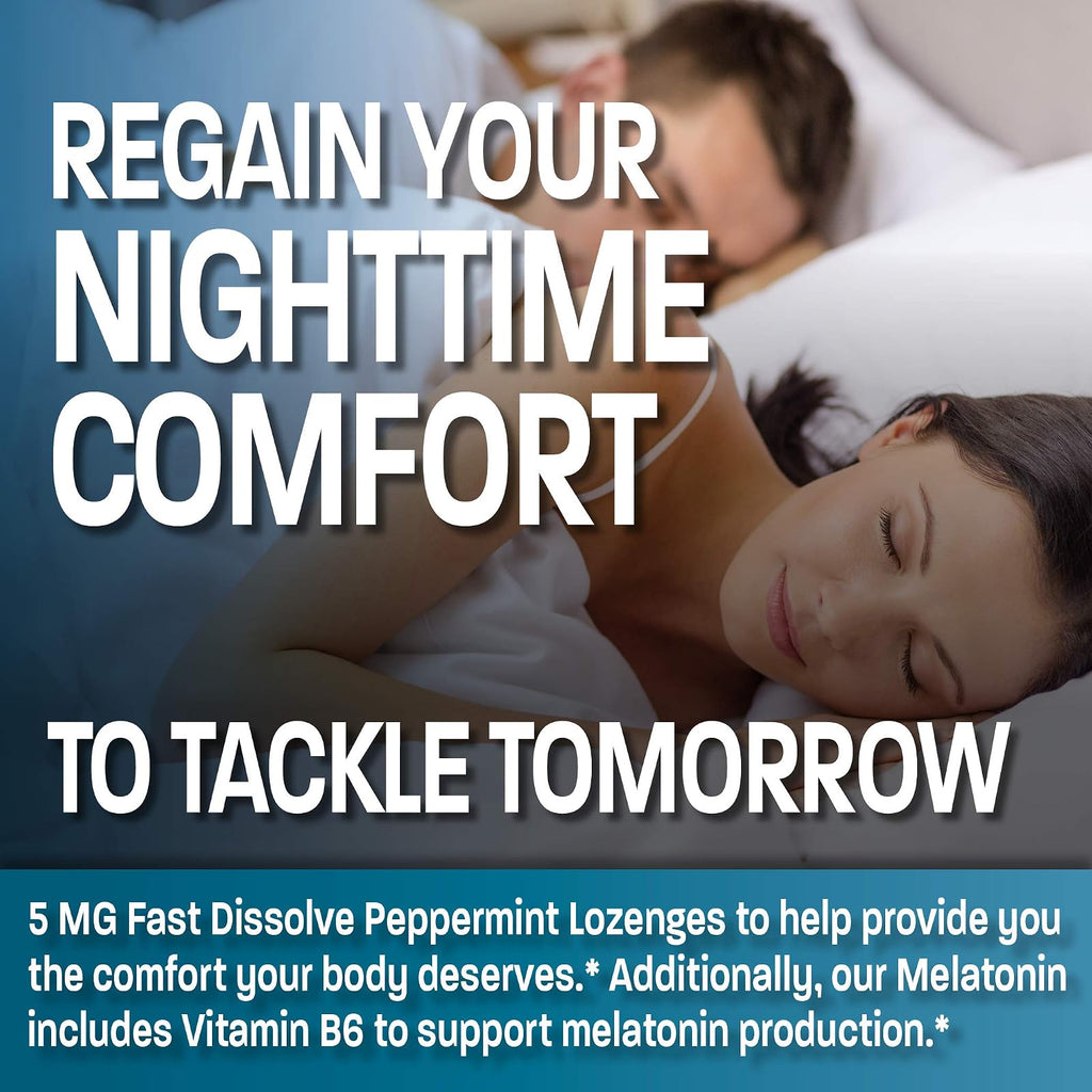 Melatonin 5 mg for restful nights