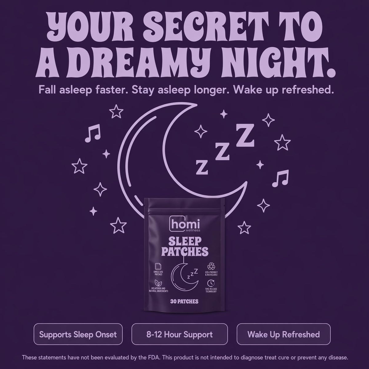 Melatonin 5 mg sleep aid patches