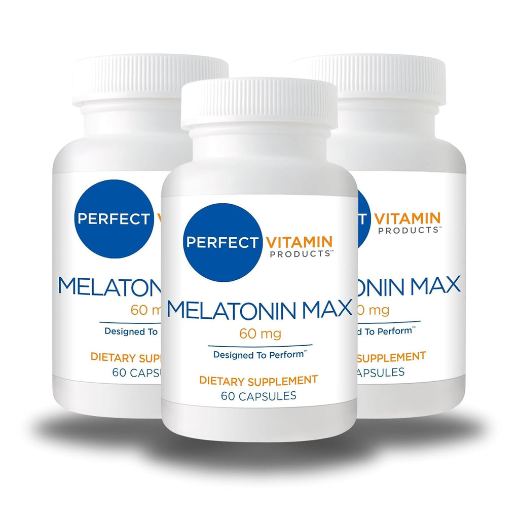 Melatonin 60 mg for restful sleep