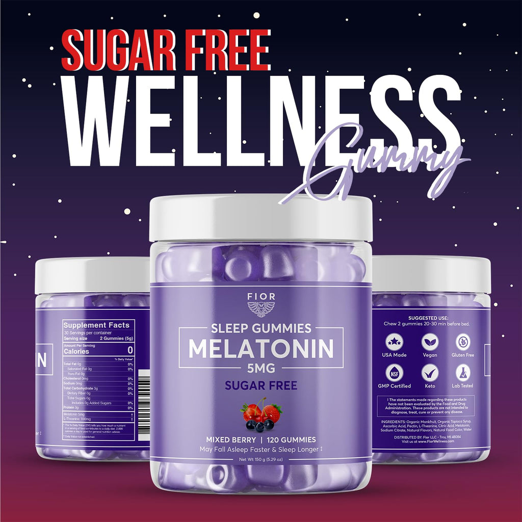 melatonin and L-Theanine sleep support