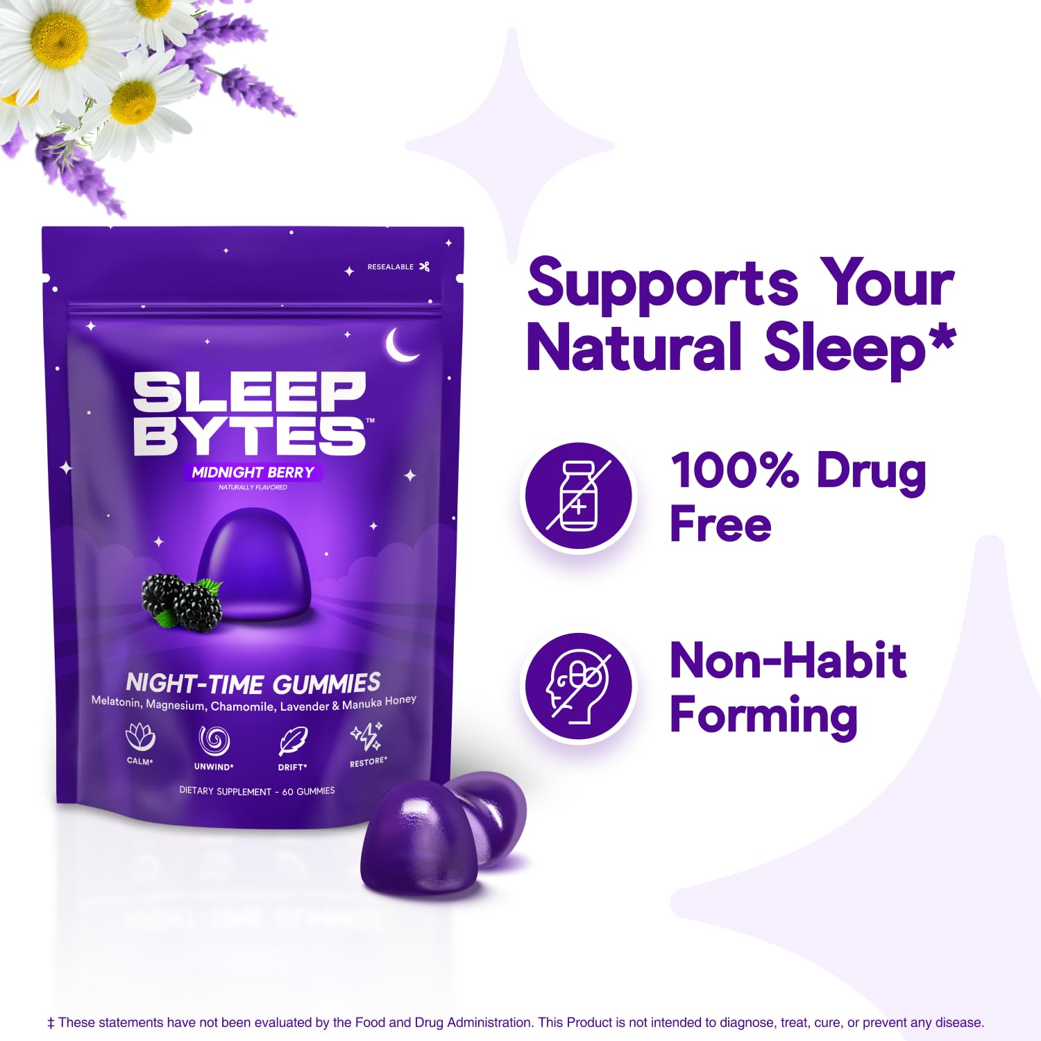 melatonin and magnesium for nighttime relaxation