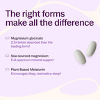 Melatonin and magnesium for restful nights