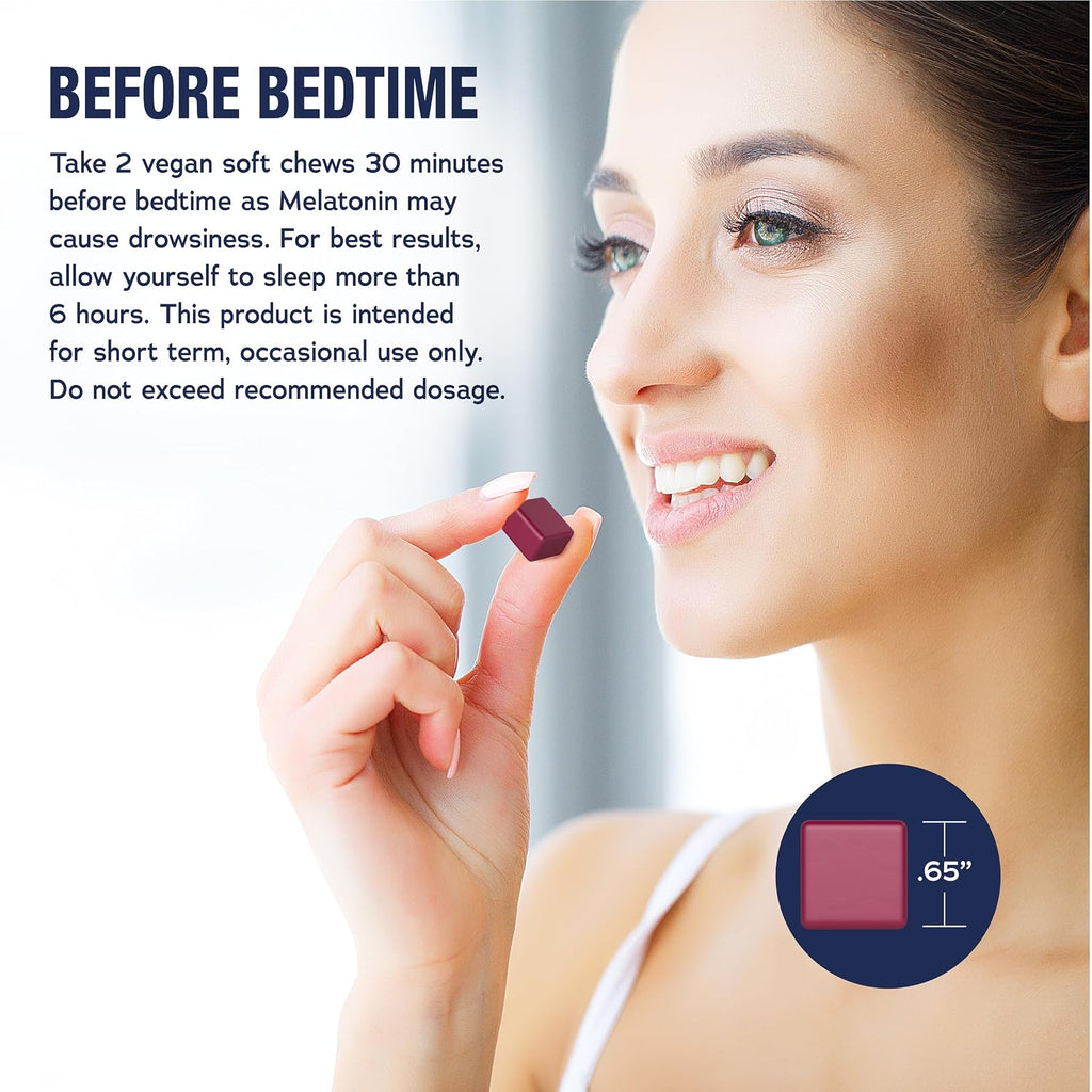 Melatonin and magnesium sleep aid