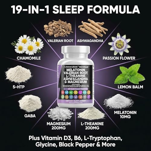 melatonin capsules for better sleep quality
