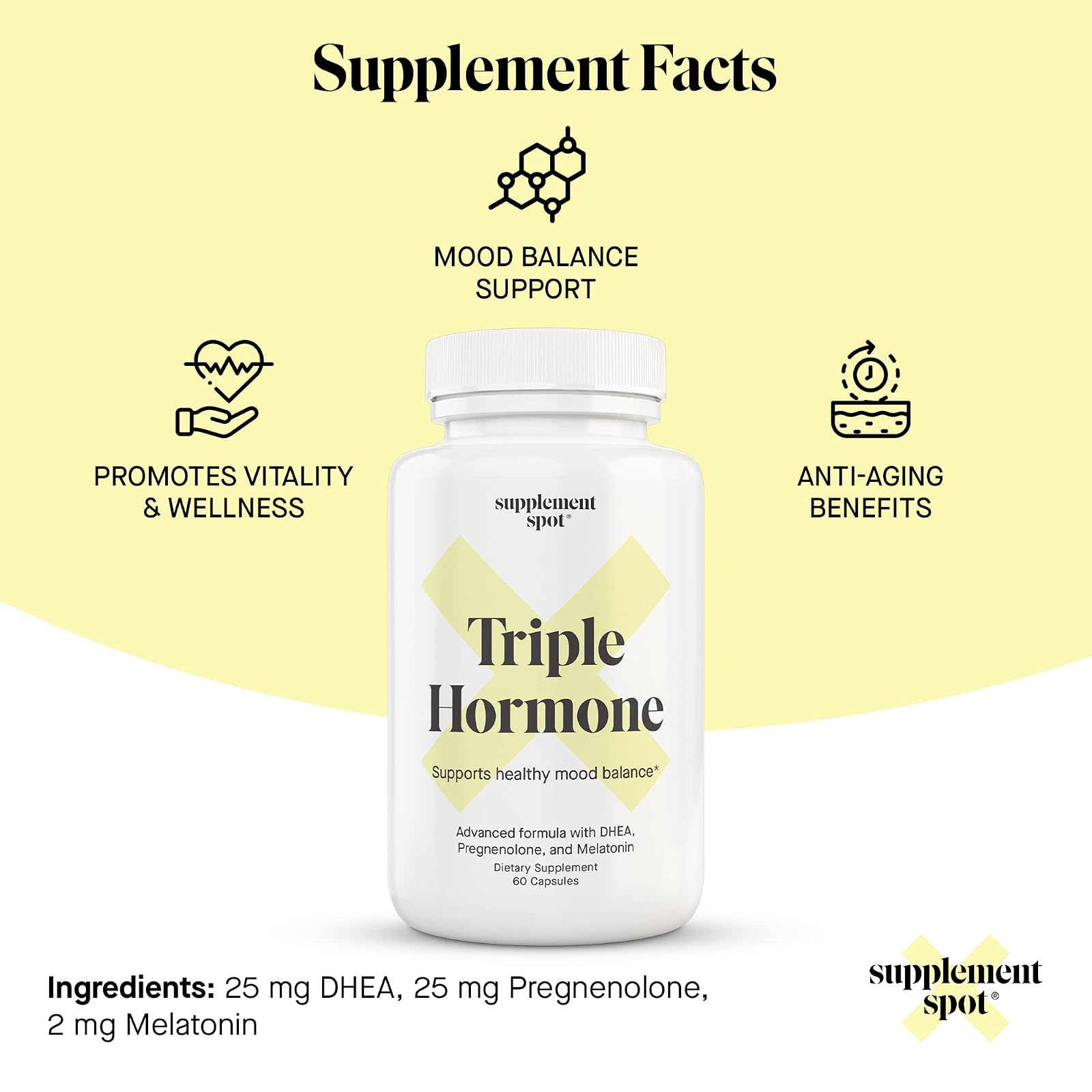 Melatonin capsules for better sleep