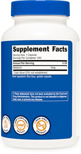 melatonin capsules for better sleep