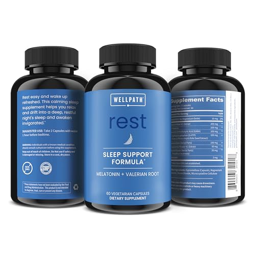 Melatonin capsules for better sleep