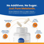 Melatonin capsules for better sleep