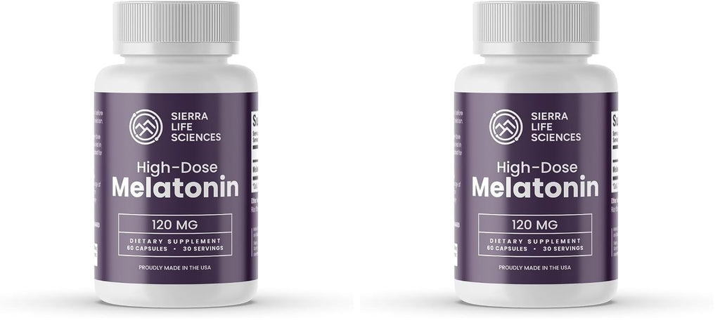 Melatonin capsules for better sleep