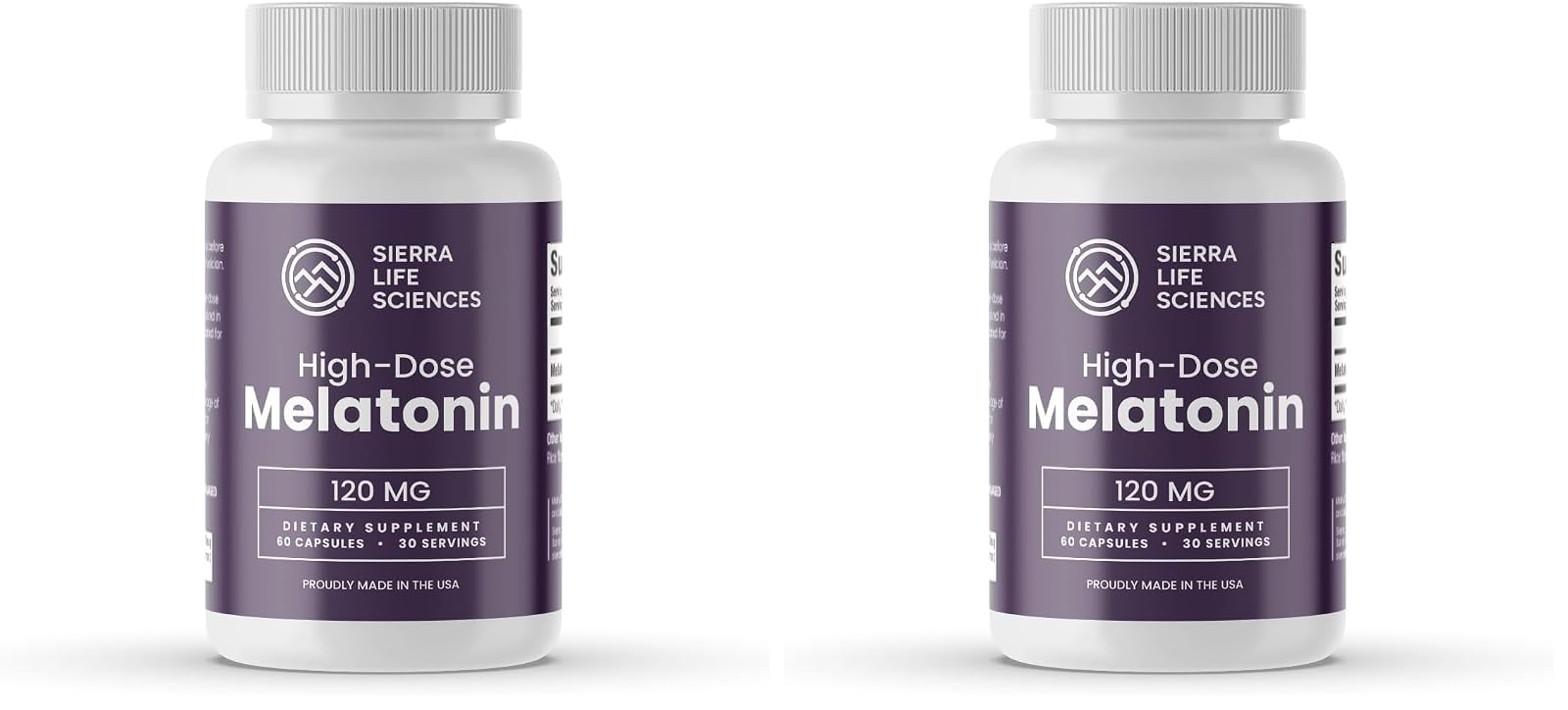Melatonin capsules for better sleep