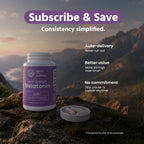 Melatonin capsules for improved rest