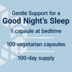 Melatonin capsules for improved sleep quality