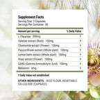 melatonin capsules for improved sleep quality