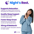 melatonin capsules for improved sleep quality