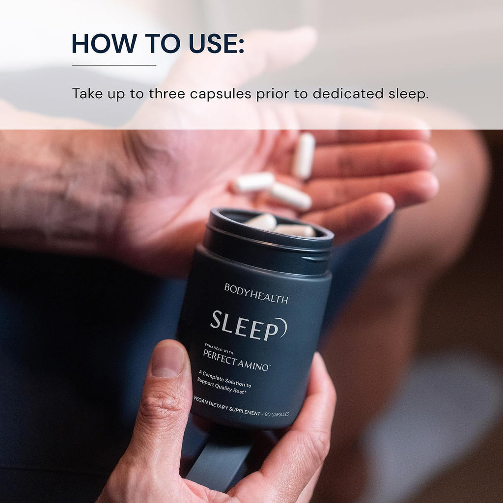 melatonin capsules for nighttime relaxation