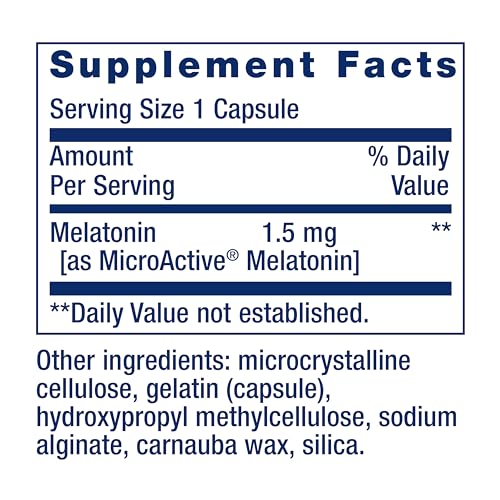 melatonin capsules for restful nights