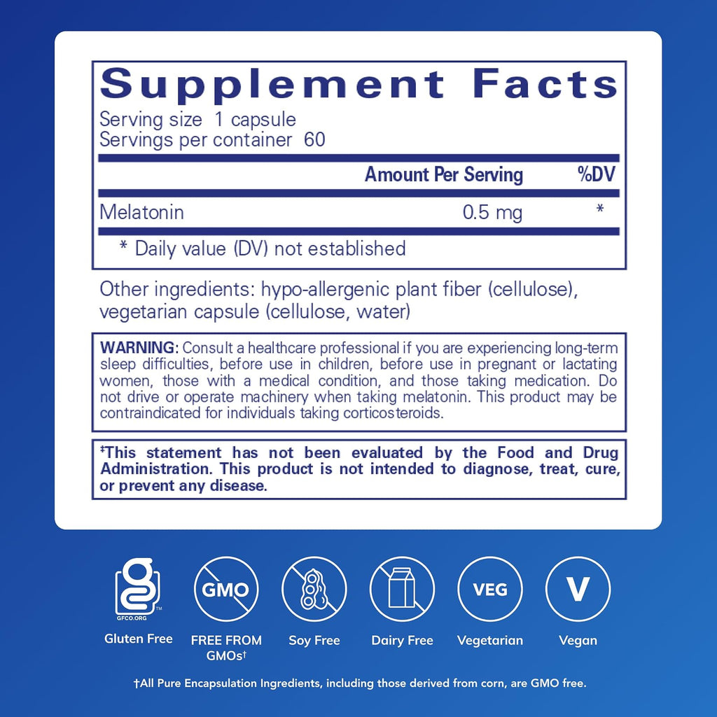 melatonin capsules for restful nights