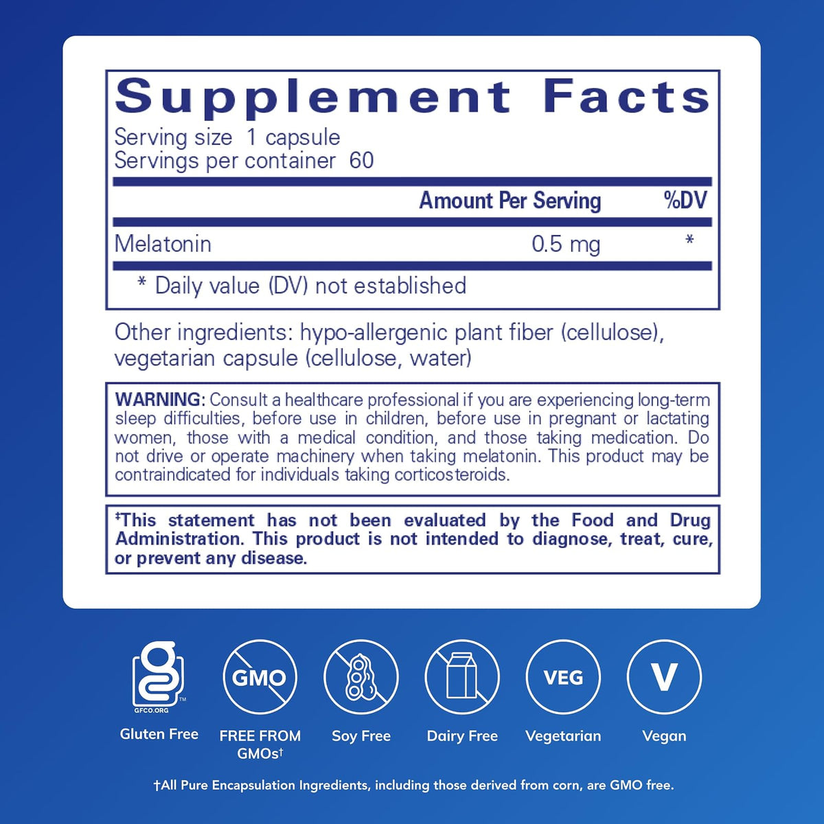 melatonin capsules for restful nights