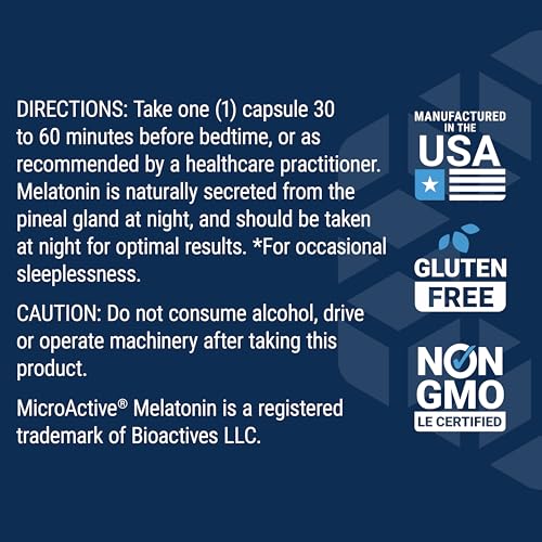 melatonin capsules for sleep quality