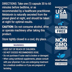 melatonin capsules for sleep support
