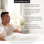 melatonin capsules to improve sleep routine