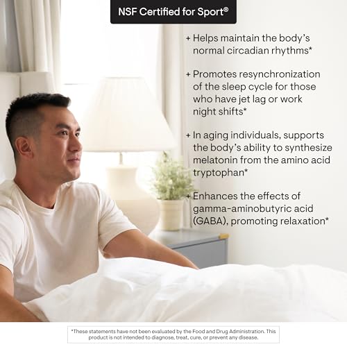 melatonin capsules to improve sleep routine