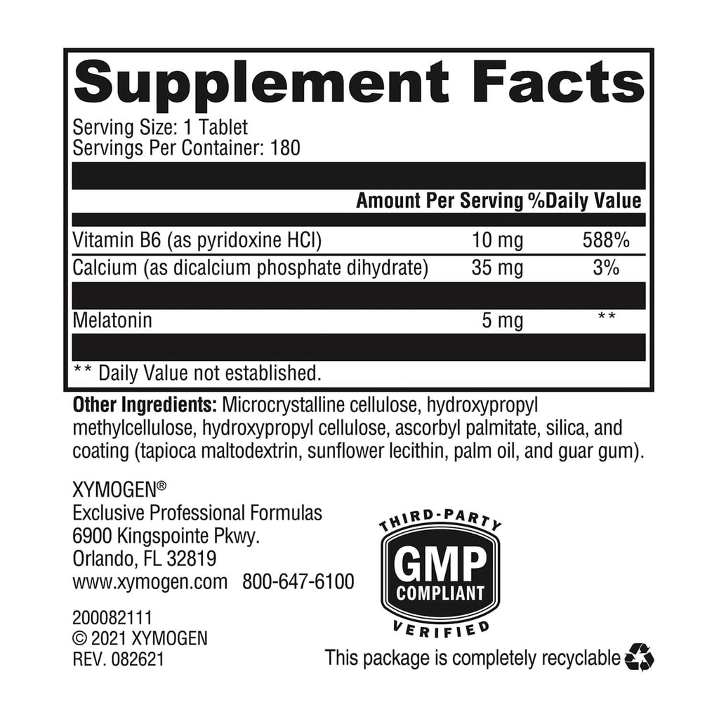 melatonin CR tablets for relaxation