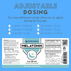 melatonin drops for better sleep