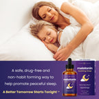 melatonin drops for better sleep