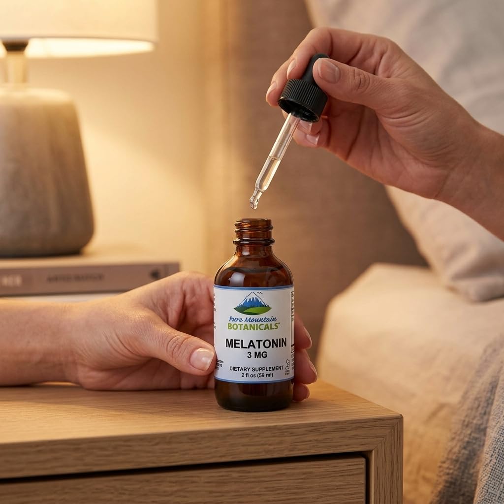 melatonin drops for improved sleep quality