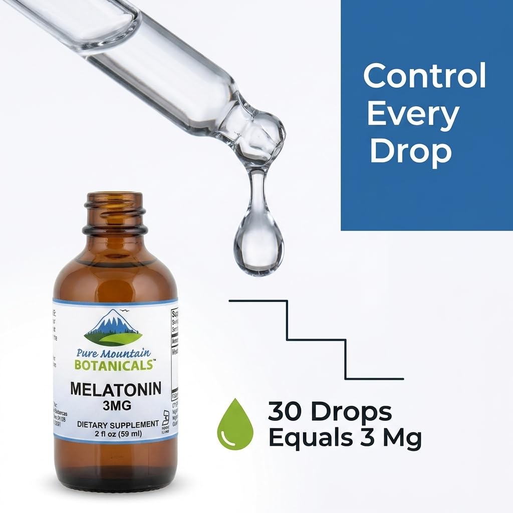 melatonin drops for restful nights