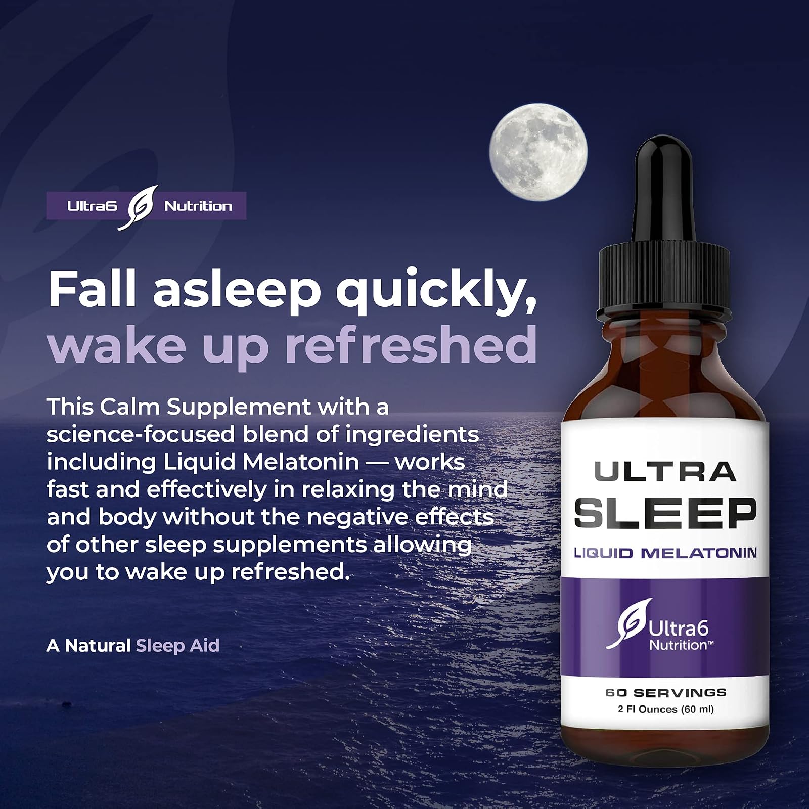 melatonin drops for restful sleep