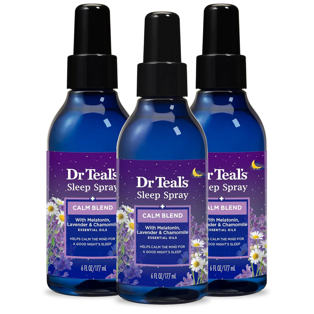 Melatonin foaming bath for restful sleep