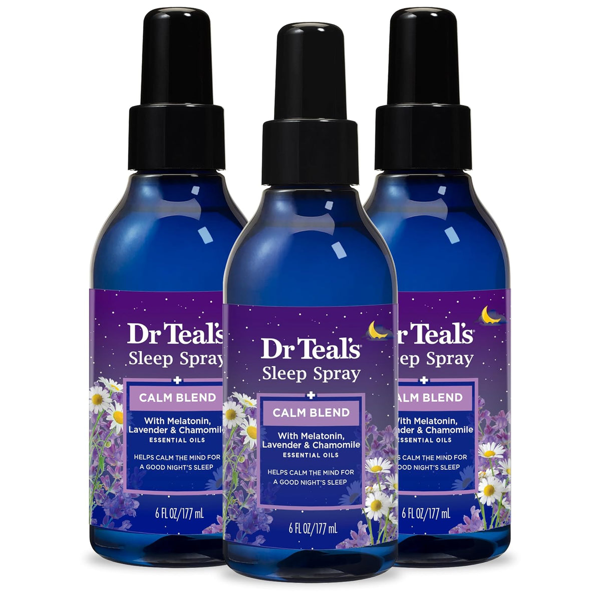 Melatonin foaming bath for restful sleep