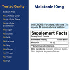 Melatonin for a peaceful night's sleep