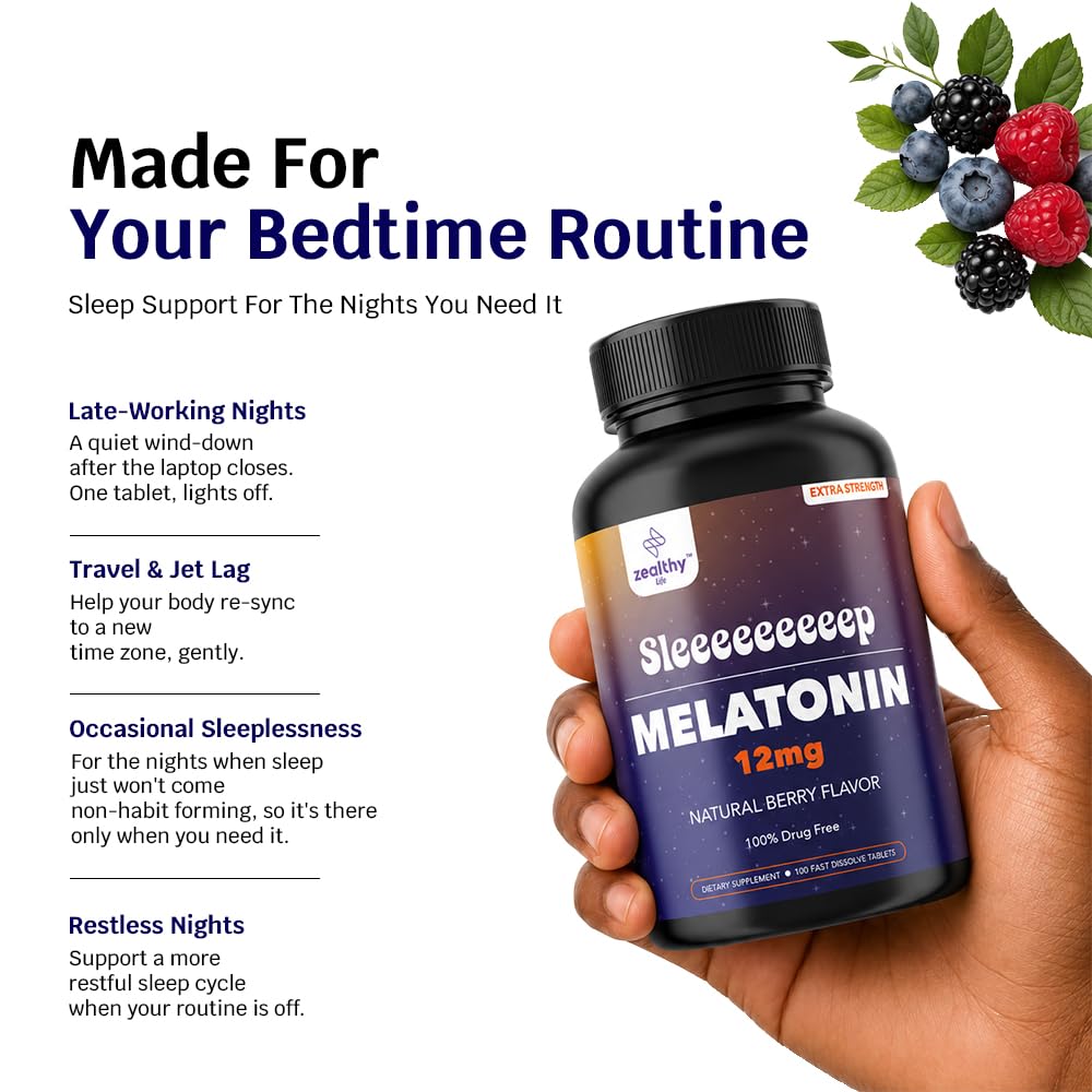 melatonin for better sleep quality