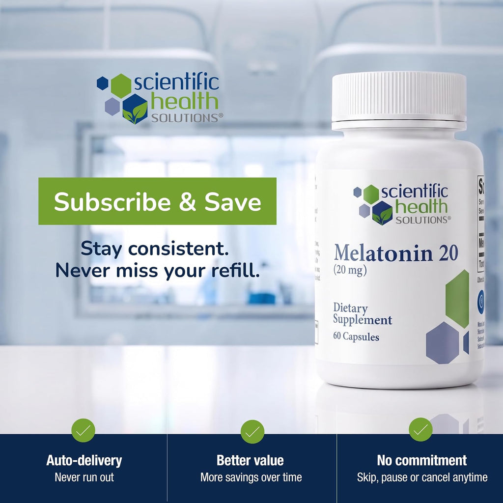 Melatonin for improved sleep cycles