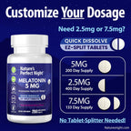melatonin for improved sleep quality