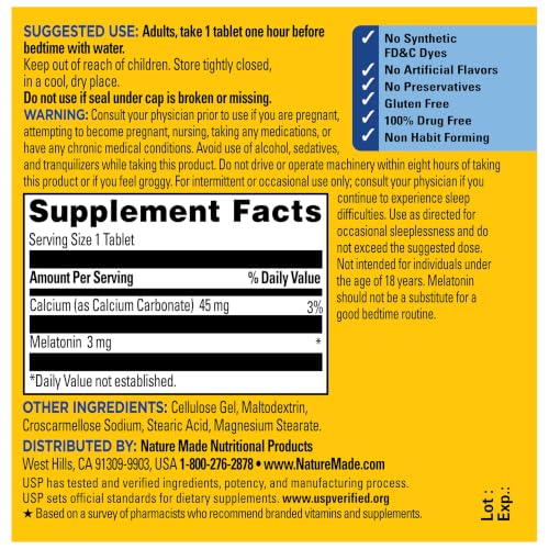 melatonin for improved sleep quality