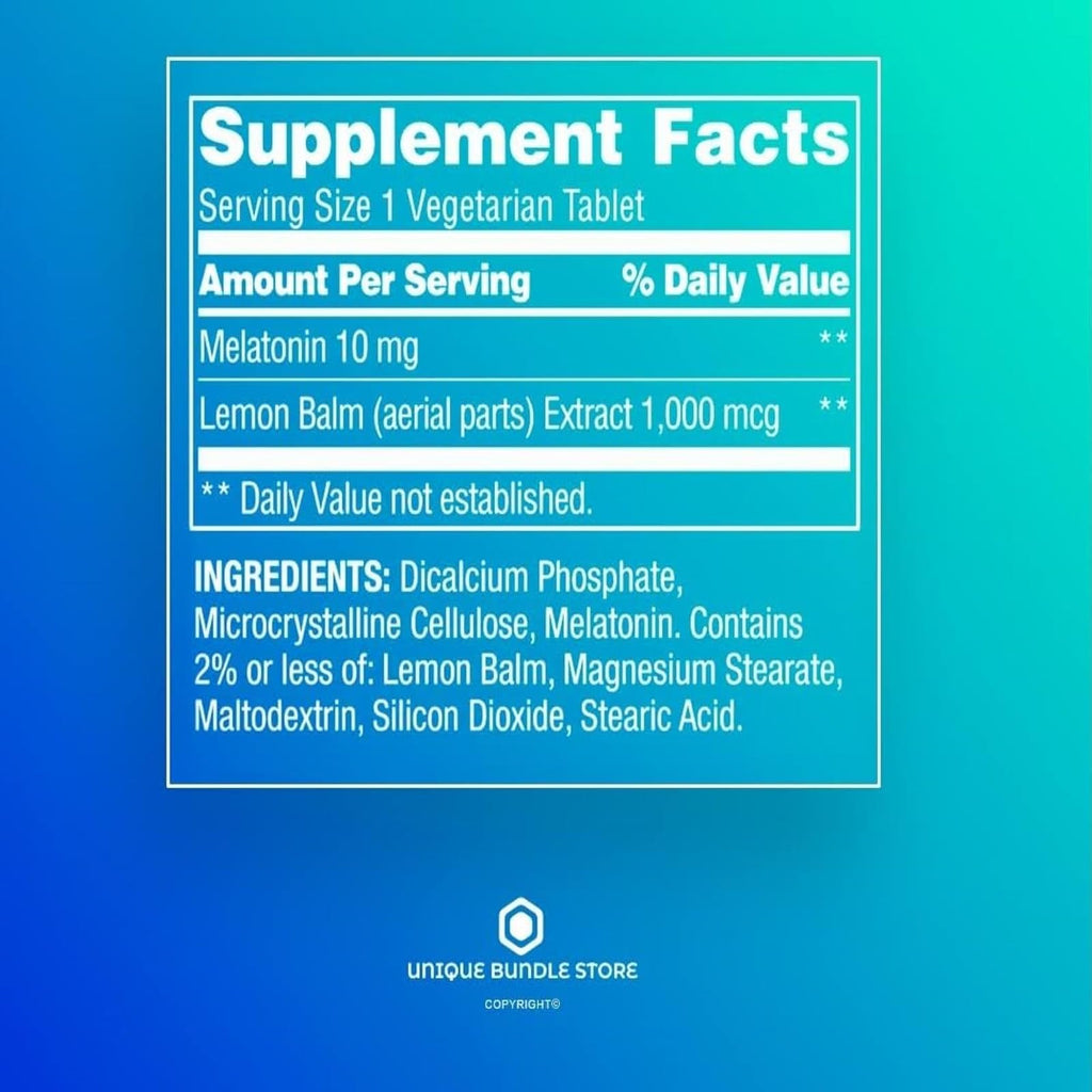 melatonin for restful nights