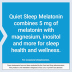melatonin for restful sleep