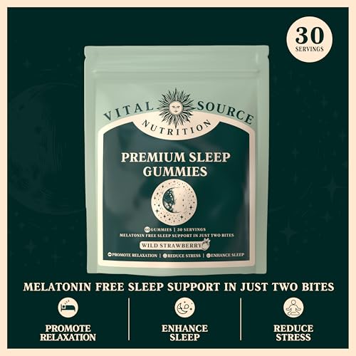 melatonin-free sleep aid gummies