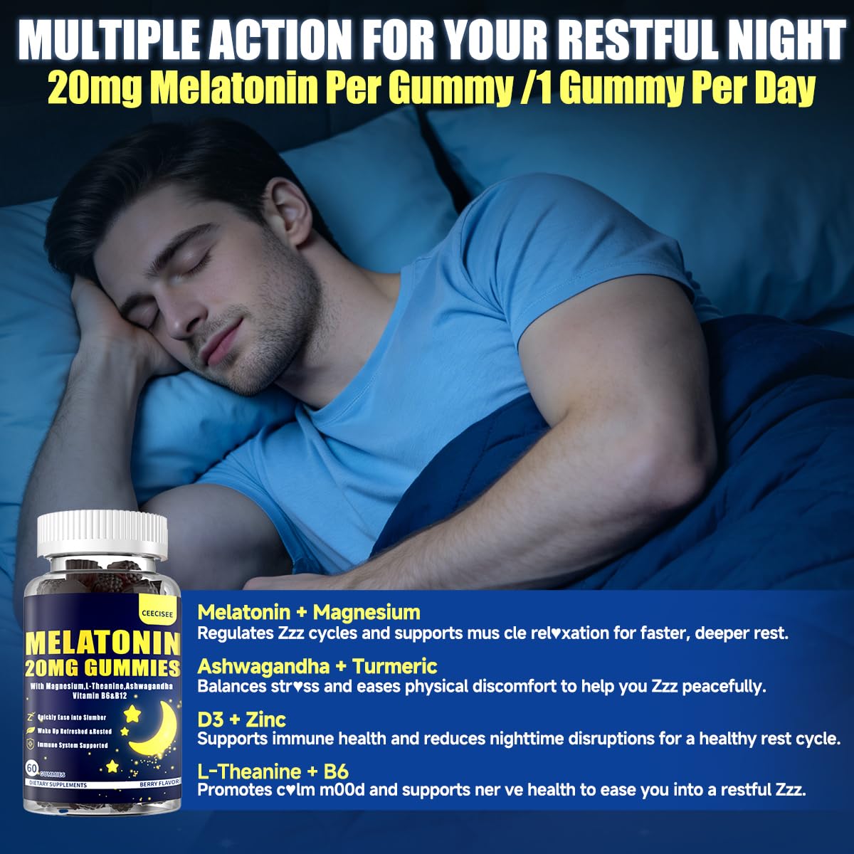 melatonin gummies for better sleep quality