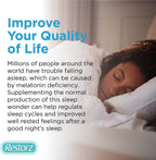 Melatonin gummies for better sleep quality